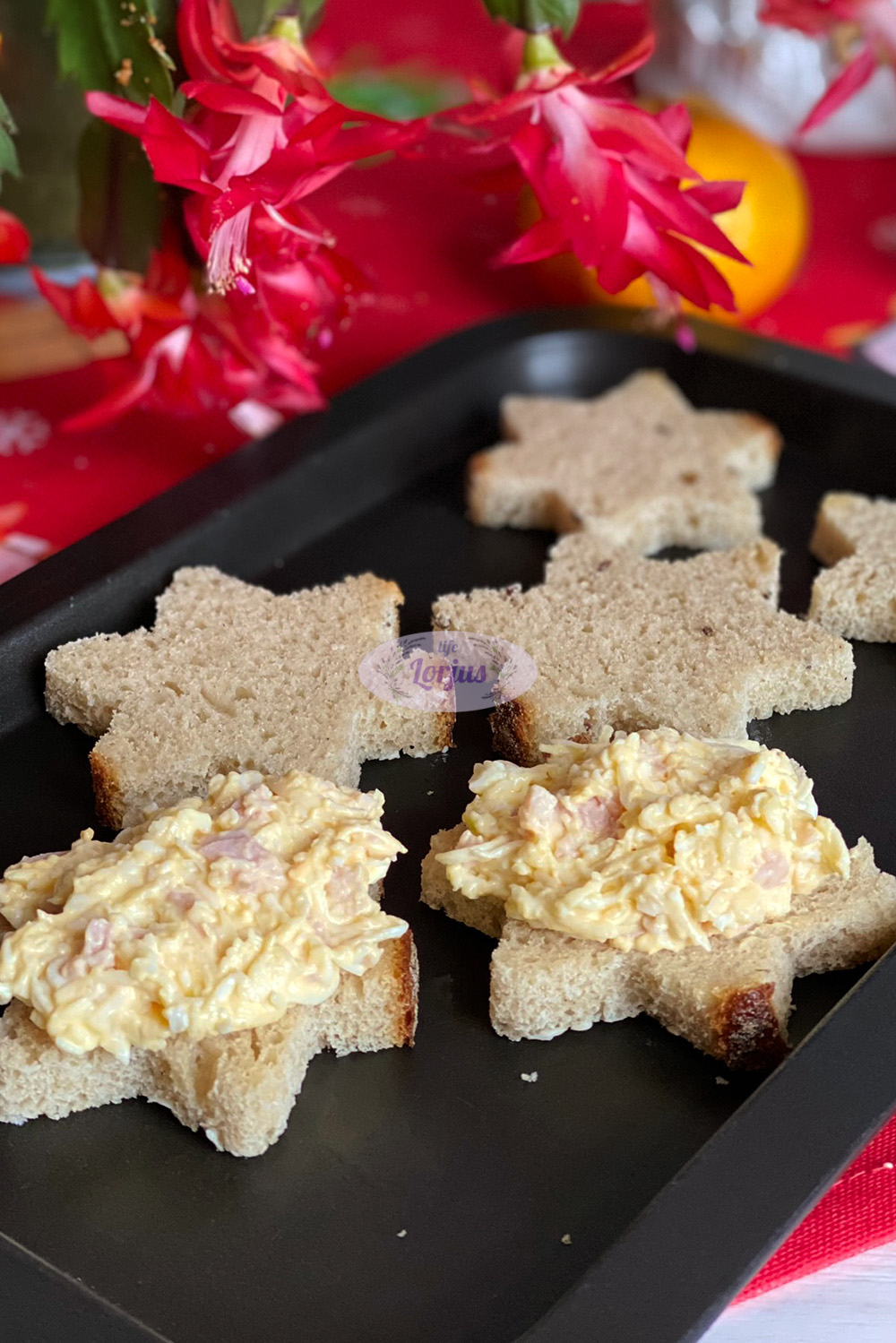 Sumuštiniai su kiaušiniais, kumpiu ir sūriu – Lorjus Life