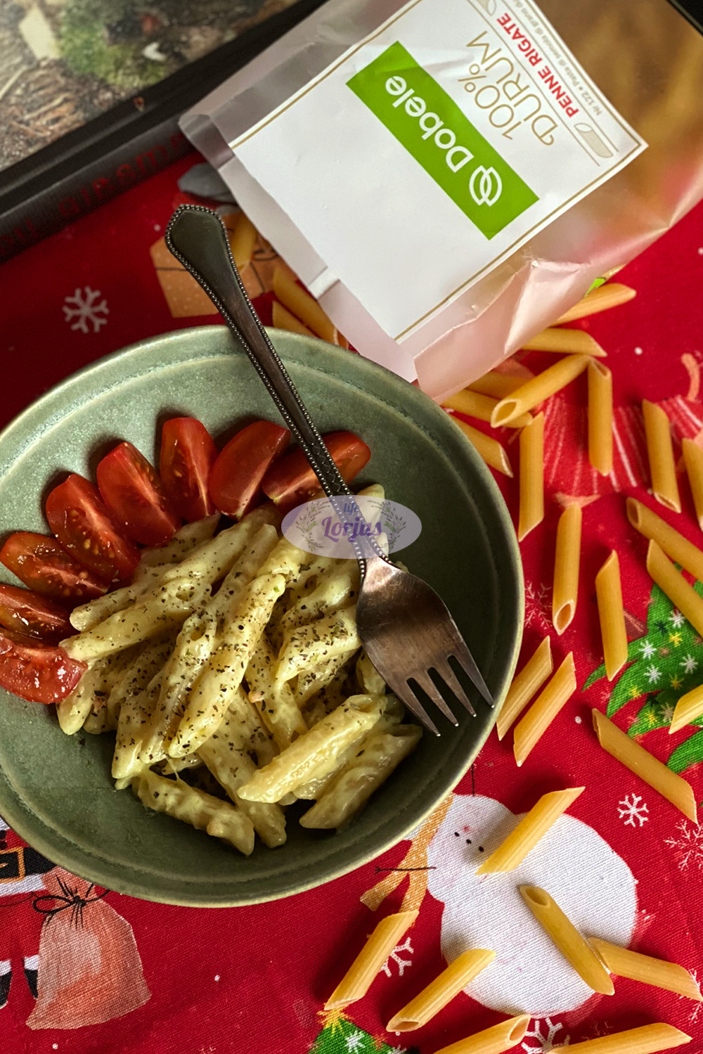 Makaronai grietinėlės ir sūrio padaže – Lorjus Life