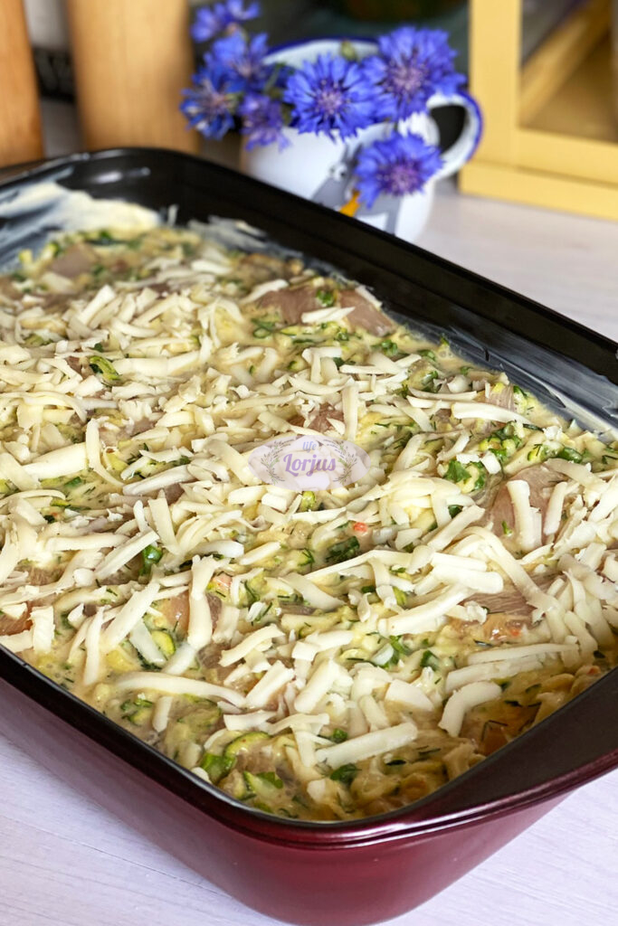 Cukinijų apkepas su vištiena – Lorjus Life